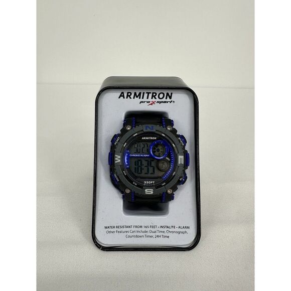 Armitron | Accessories | Armitron Men Wristwatch Blue Pro Sport Multi ...